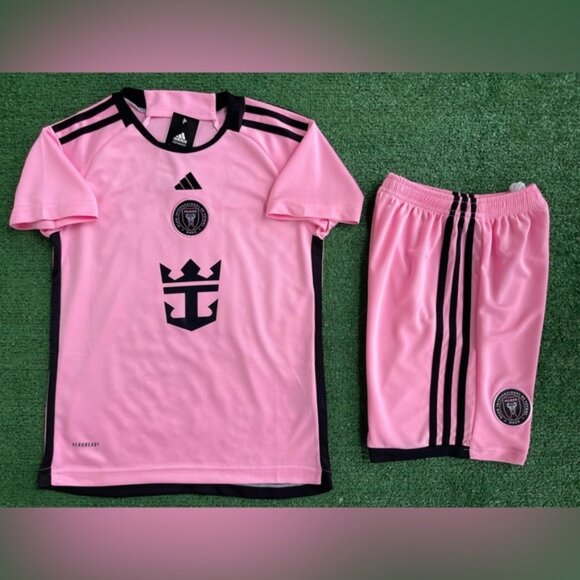 adidas | Matching Sets | 224 Inter Miami Kids Soccer Jersey Youth ...